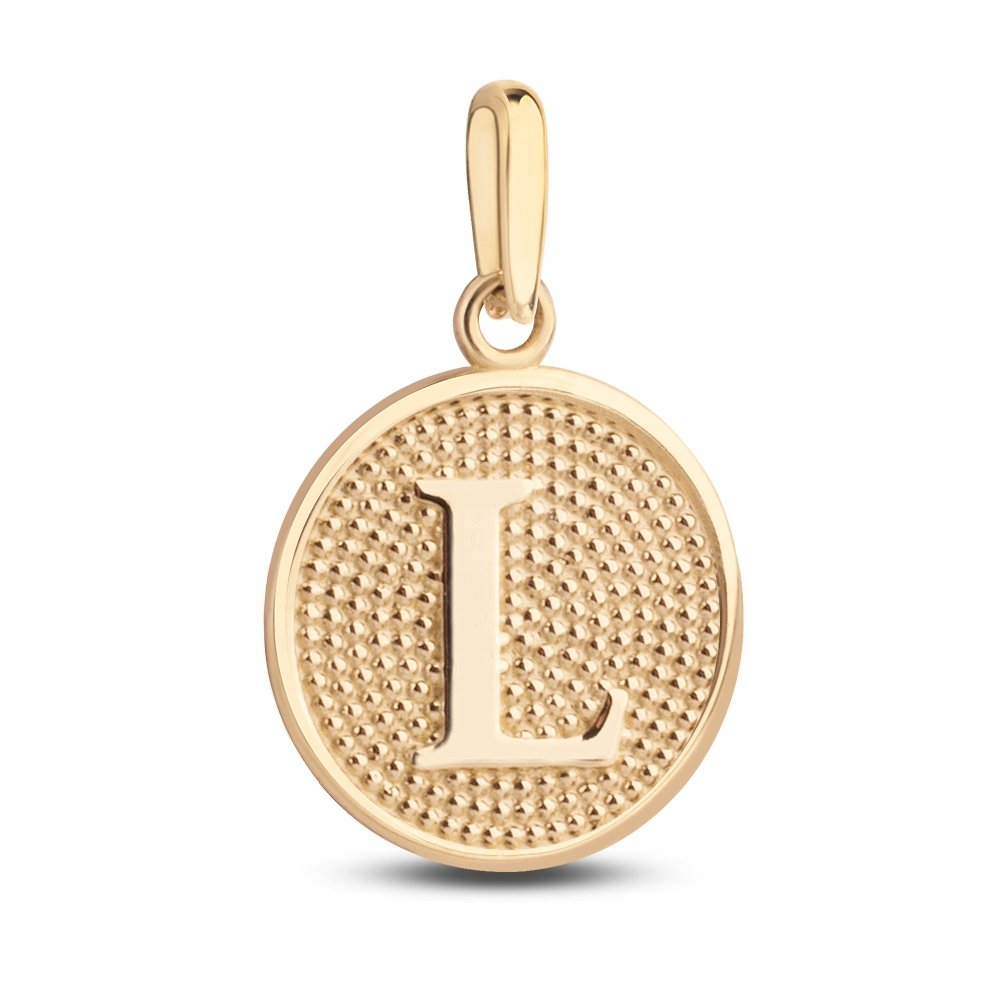 ZŁOTA WYJĄTKOWA ZAWIESZKA MEDALIK LITERKA L 333 - Goldmark | Moda Sklep ...