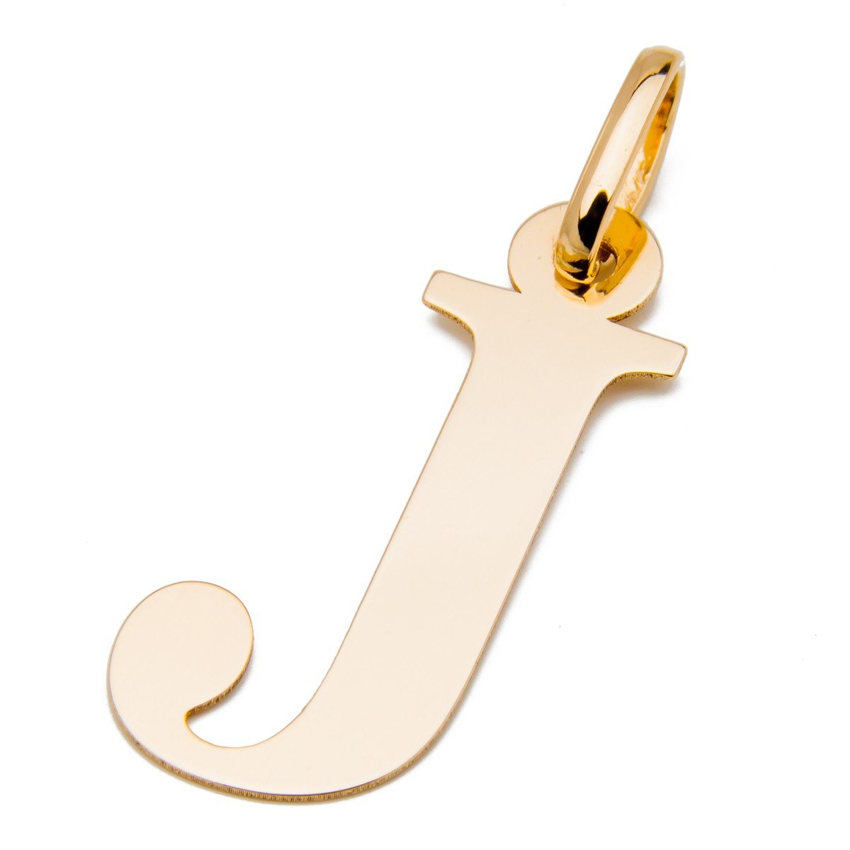 Złota zawieszka litera J - Monilu | Moda Sklep EMPIK.COM