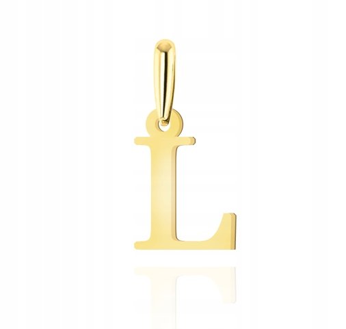 ZŁOTA ZAWIESZKA LITERKA L 585 - Goldmark | Moda Sklep EMPIK.COM