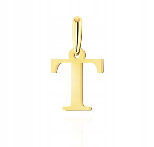 ZŁOTA ZAWIESZKA LITERKA T 333 - Goldmark | Moda Sklep EMPIK.COM