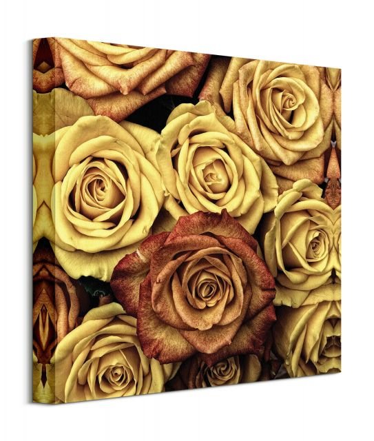 Złote Róże - obraz na płótnie - Nice Wall | Sklep EMPIK.COM
