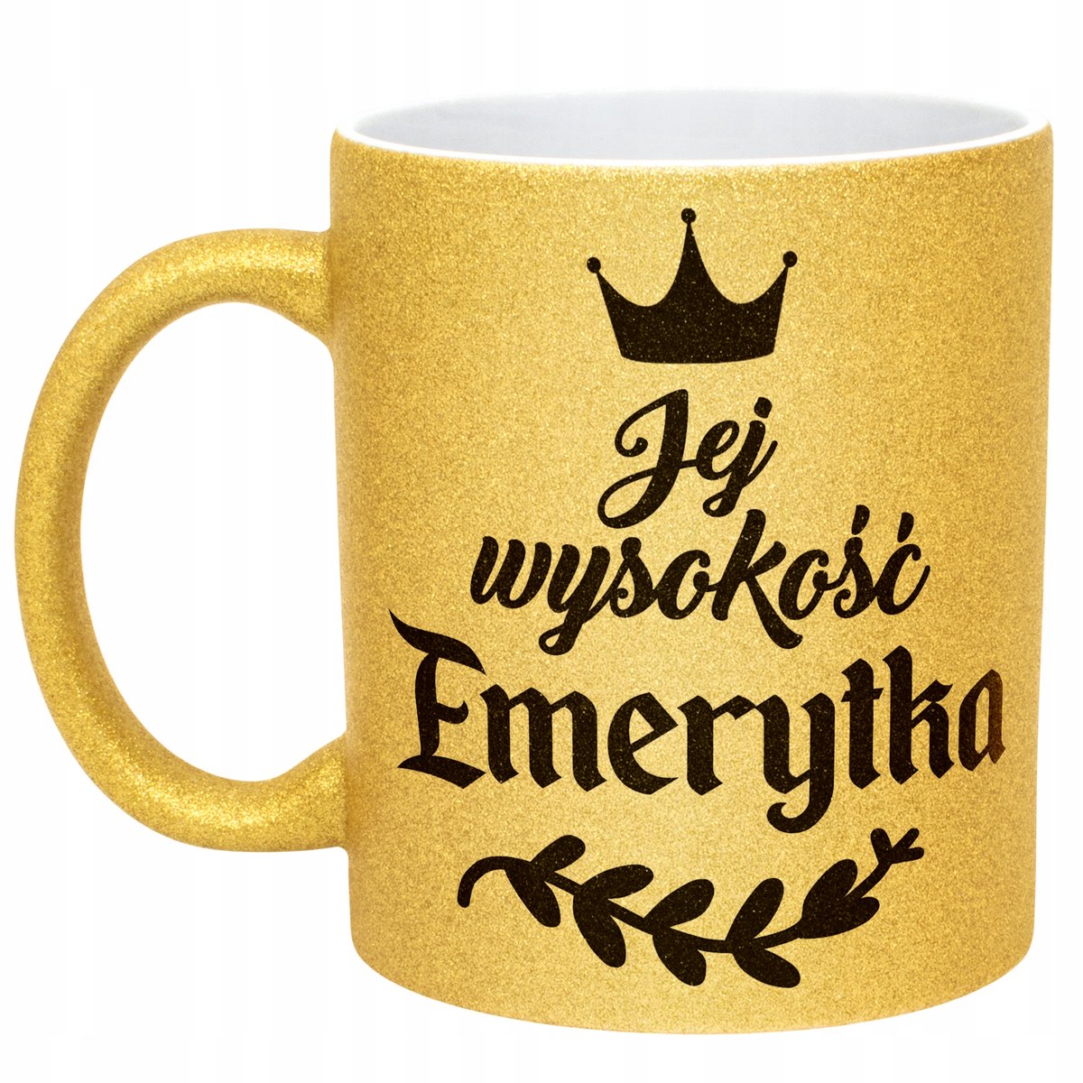 Złoty kubek brokatowy Z okazji Emerytury Dla Emerytki Prezent - Bullz | Sklep EMPIK.COM