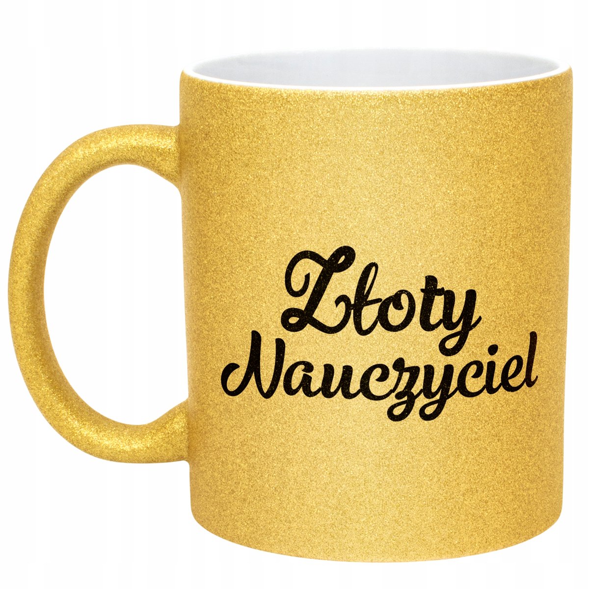 Złoty kubek brokatowy Złoty Nauczyciel Dzień Nauczyciela Prezent - Bullz | Sklep EMPIK.COM