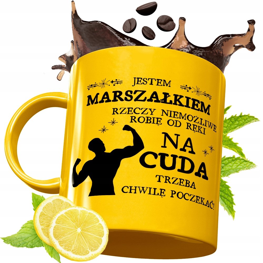 Złoty Kubek Premium Dla Marszałka Prezent z Nadrukiem ze Zdjęciem ... Złoty Kubek Premium Dla Marszałka Prezent z Nadrukiem ze Zdjęciem ...