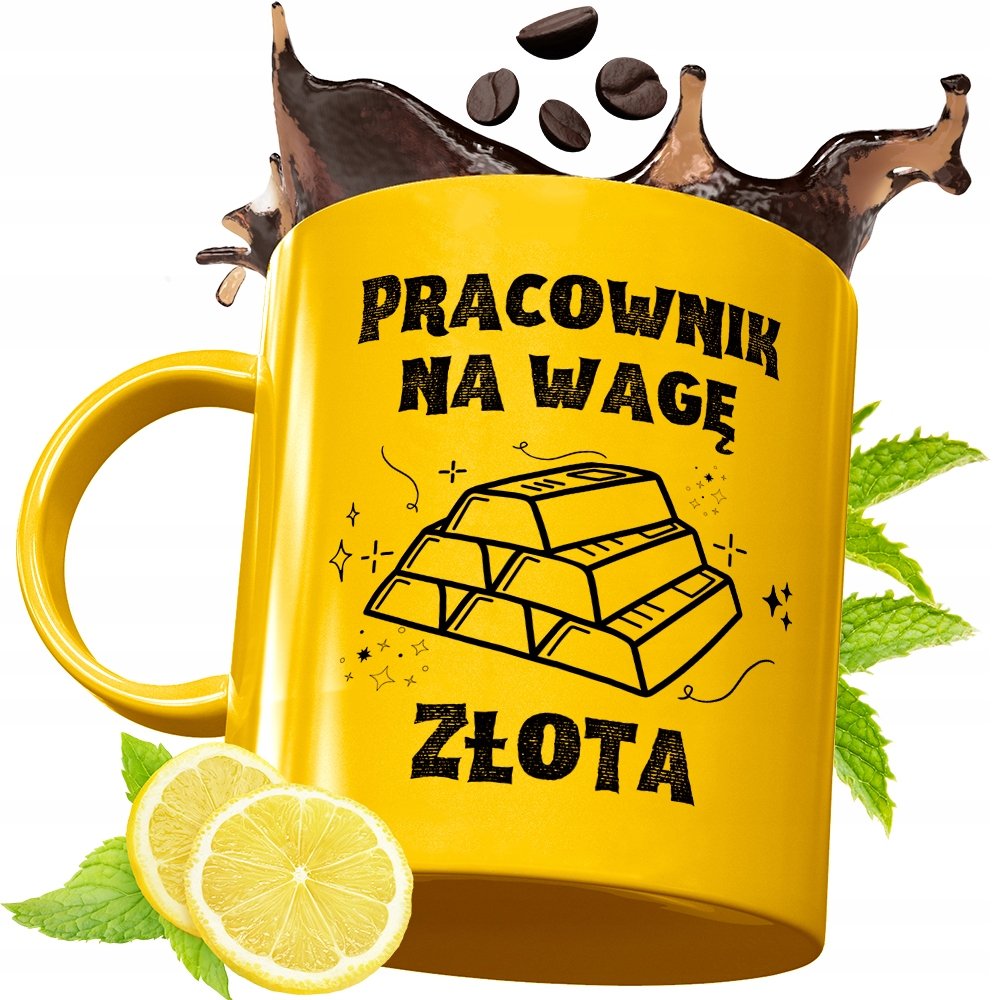 Złoty Kubek Premium Dla Pracownika na Prezent z Nadrukiem ze Zdjęciem ... Złoty Kubek Premium Dla Pracownika na Prezent z Nadrukiem ze Zdjęciem ...