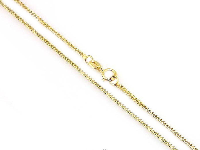 ZŁOTY ŁAŃCUSZEK 585 LISI OGON 2.78 g 55 cm - Lovrin | Moda Sklep EMPIK.COM
