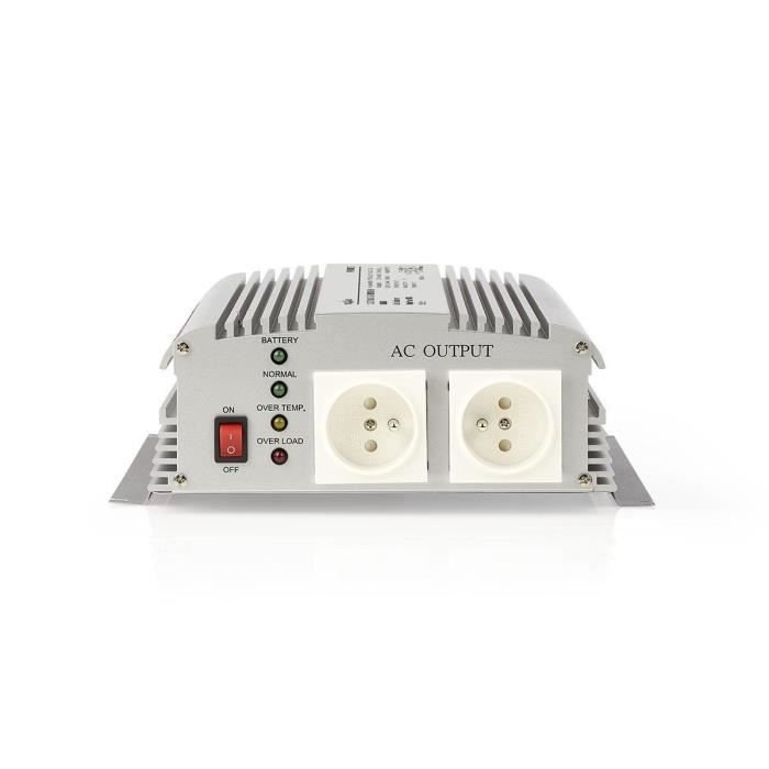 zmodyfikowany konwerter mocy sinusoidalnej | 12 V DC - 230 V AC | 1000w | 2 wyjścia pinów ...