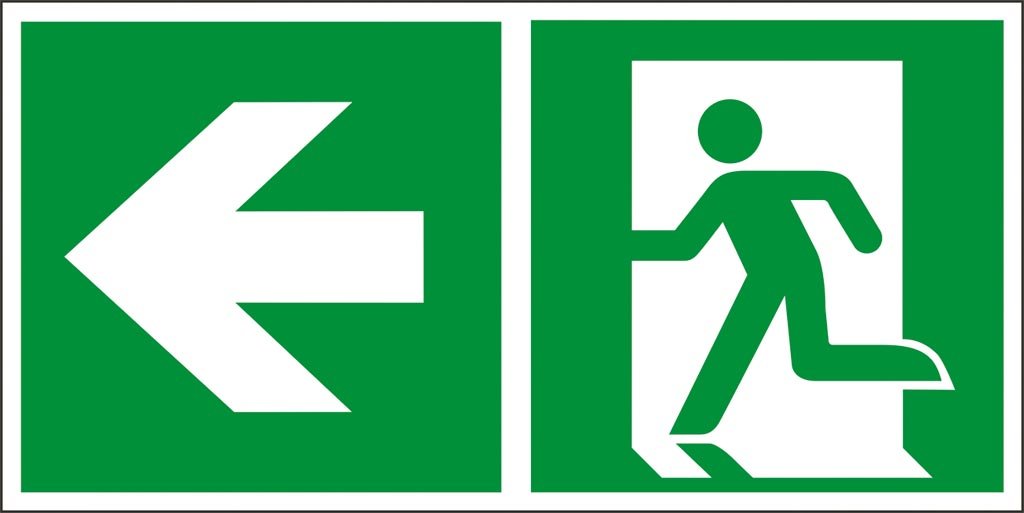 Znak bezpieczeństwa - Z-E001-1 - M&C - ANRO | Sklep EMPIK.COM