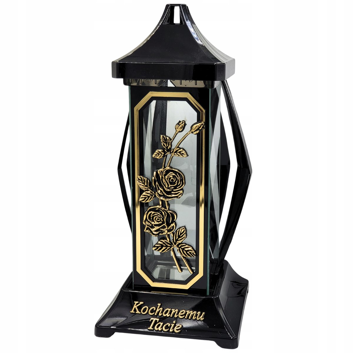 Znicz na Grób dla Taty Duży Lampion z Grawerem Kochanemu Tacie ...