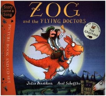 Zog and the Flying Doctors Book and CD - Donaldson Julia | Książka w Empik