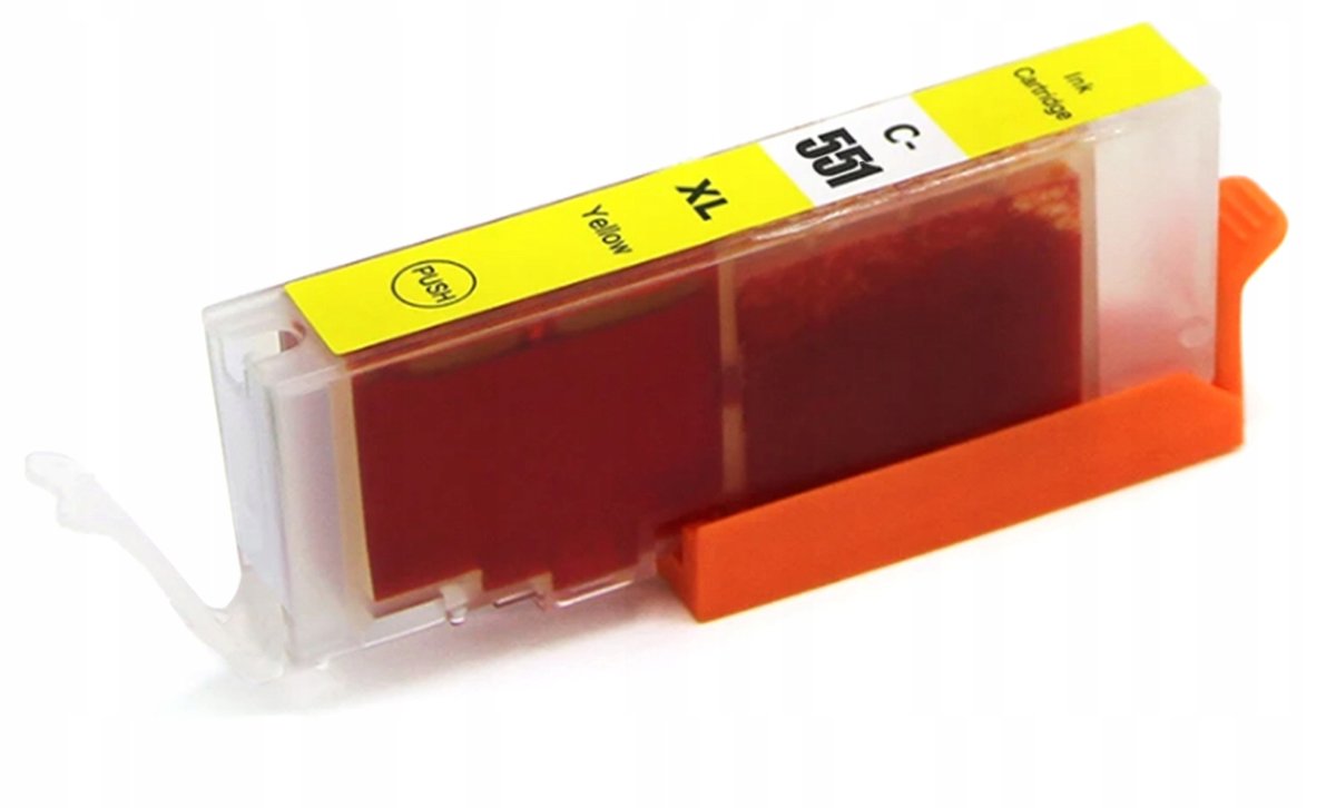 ŻÓŁTY TUSZ DO CANON Pixma IP7250 MG5650 MG5550 IX6850 MX725 MX920 MX925 ...