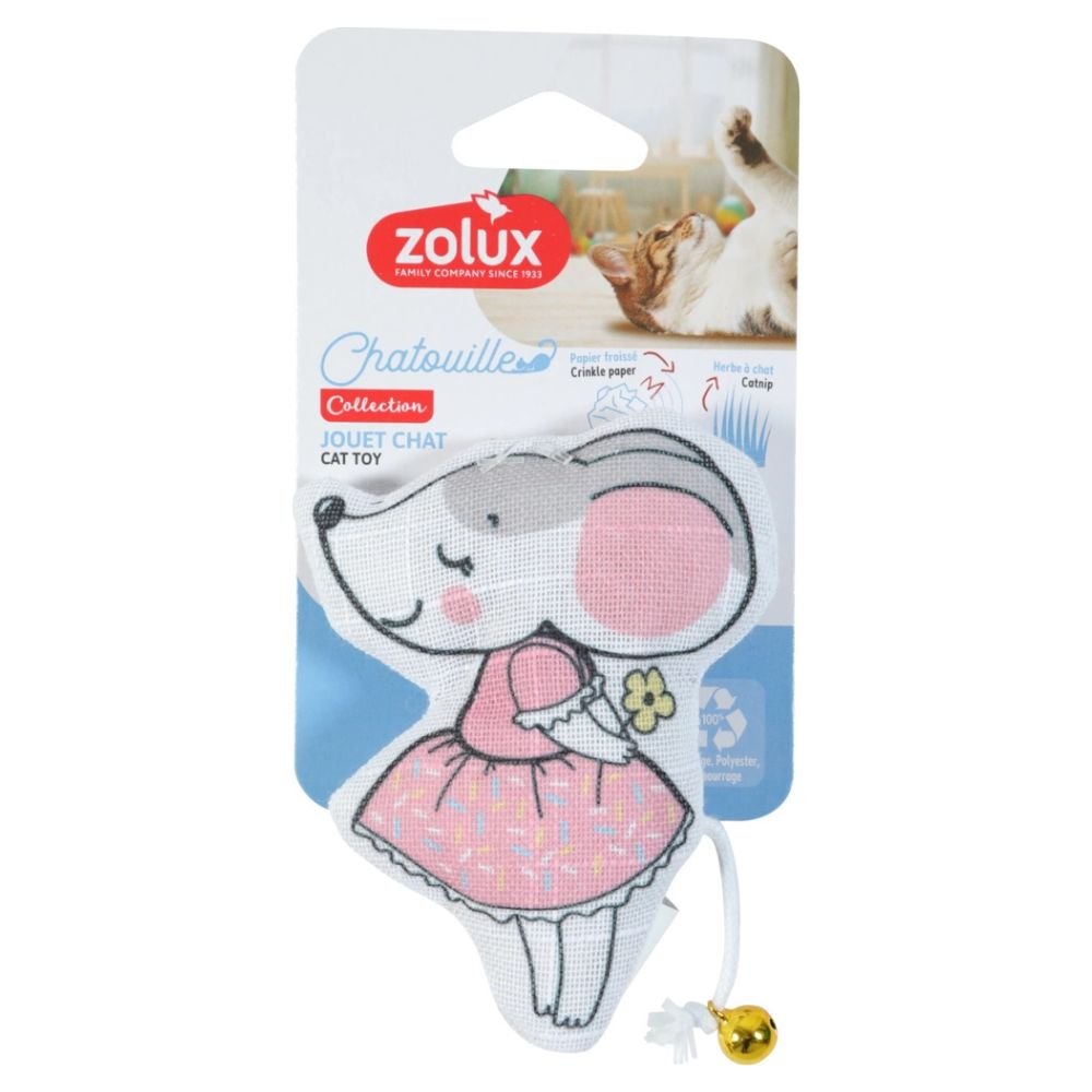 ZOLUX Chatouille - Zabawka dla kota z kocimiętką i dzwoneczkiem ...