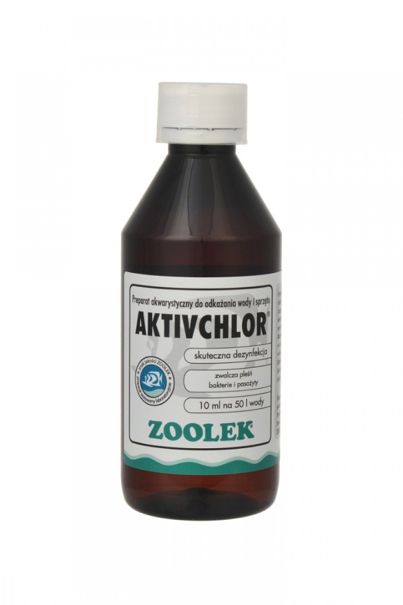 ZOOLEK AKTIVCHLOR 250 ML - CHLORAMINA DO ODKAŻANIA - Zoolek | Sklep ...