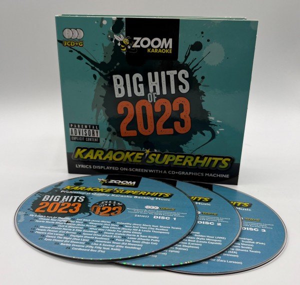 Zoom Big Hits Of 2023 (CD+G) (Digi) - Zoom Karaoke | Muzyka Sklep EMPIK.COM