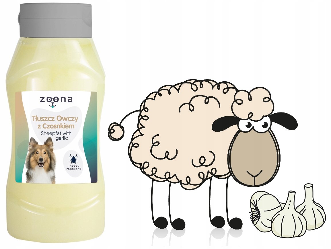 Zoona Tłuszcz Owczy z Czosnkiem 500ml - Zoona | Sklep EMPIK.COM
