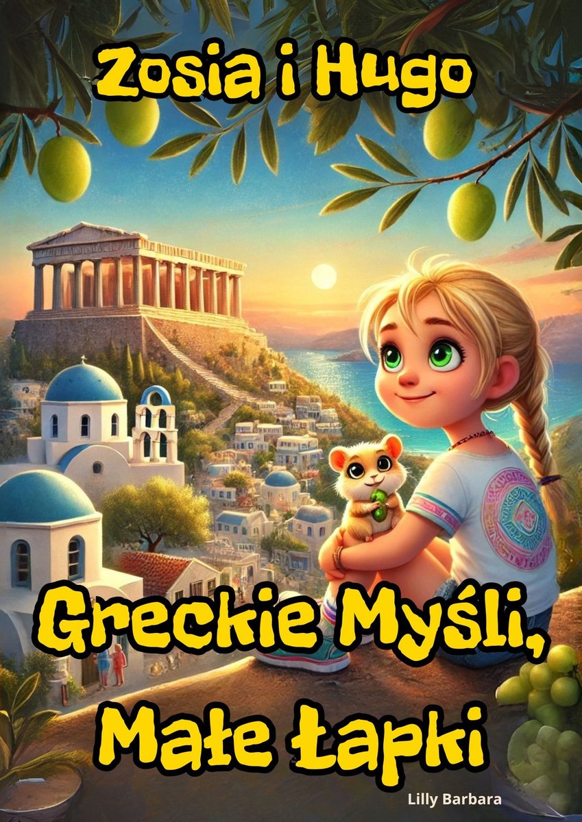 Zosia i Hugo Greckie Myśli, Małe Łapki - ebook PDF - Barbara Lilly | Ebook Sklep EMPIK.COM