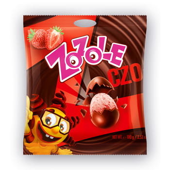 Zozole Czo-Kole Jajka Truskawkowe 100g - Zozole | Sklep EMPIK.COM