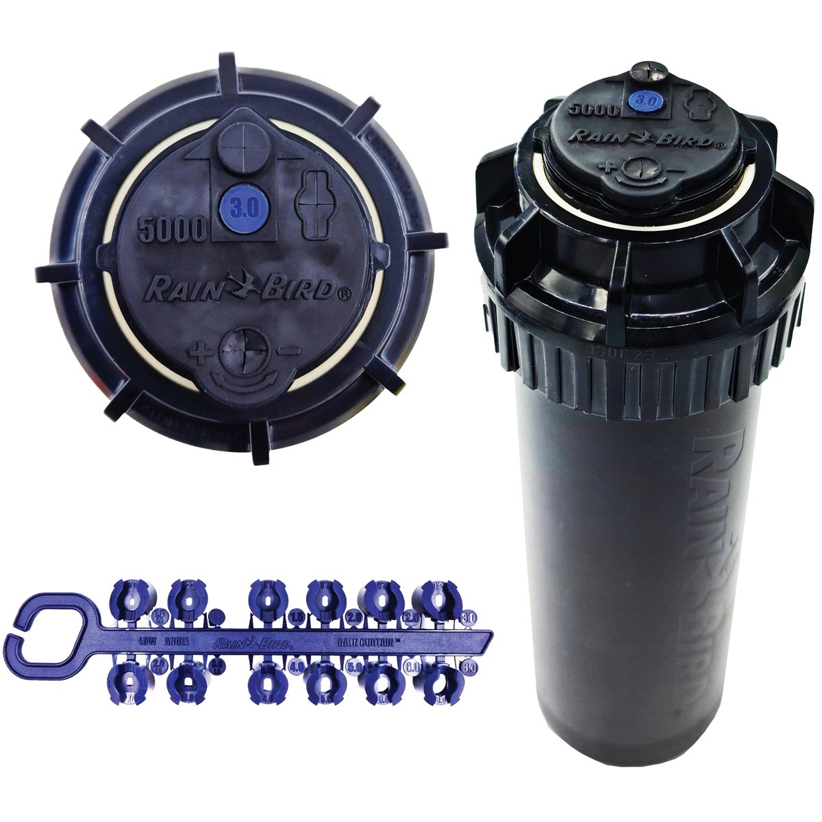 Zraszacz Wynurzalny Rotacyjny 5004 PC Ogrodowy RainBird + Dysze (7,6-15 ...