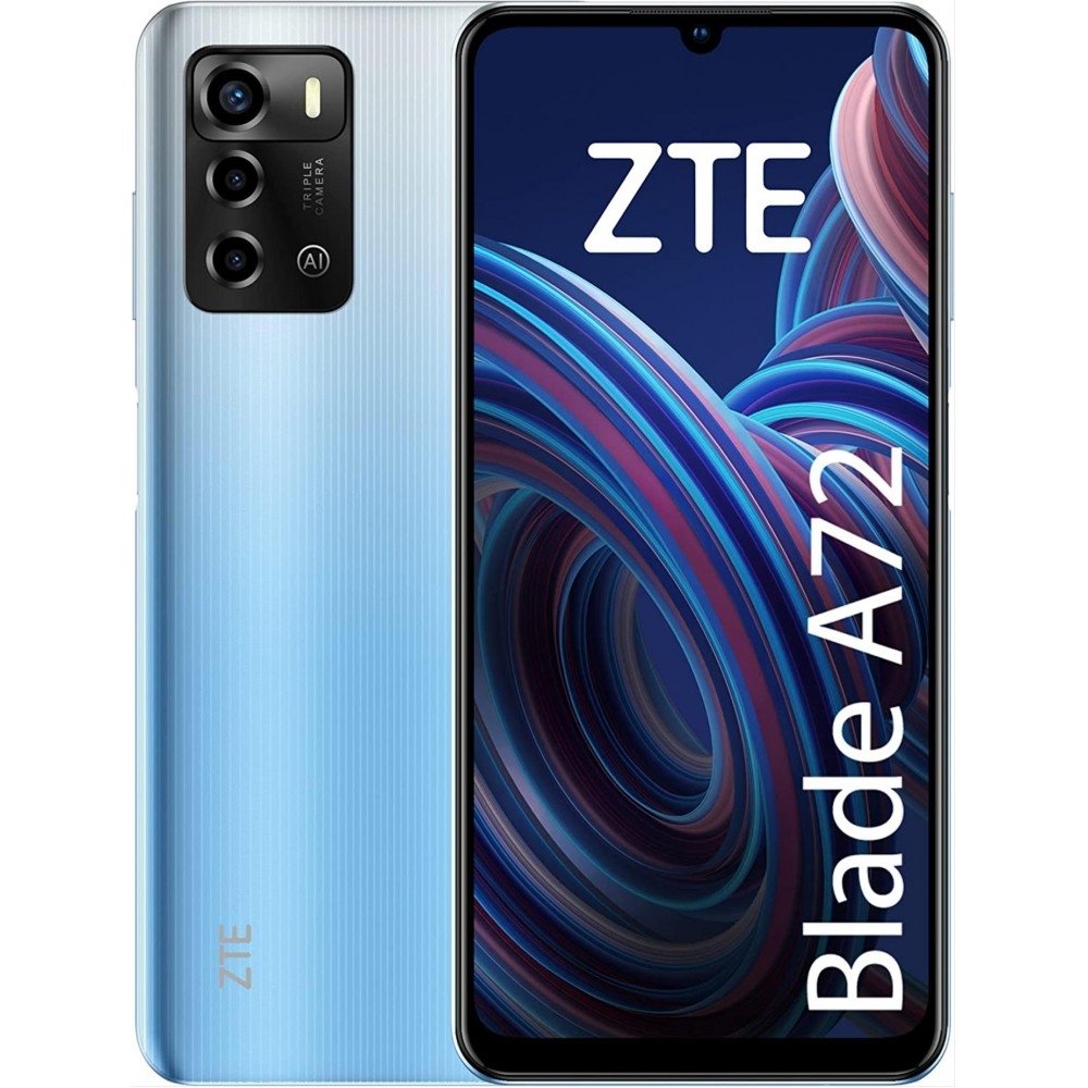 ZTE Blade A72 4G 3/64GB Dual SIM Skyline blue - ZTE | Sklep EMPIK.COM