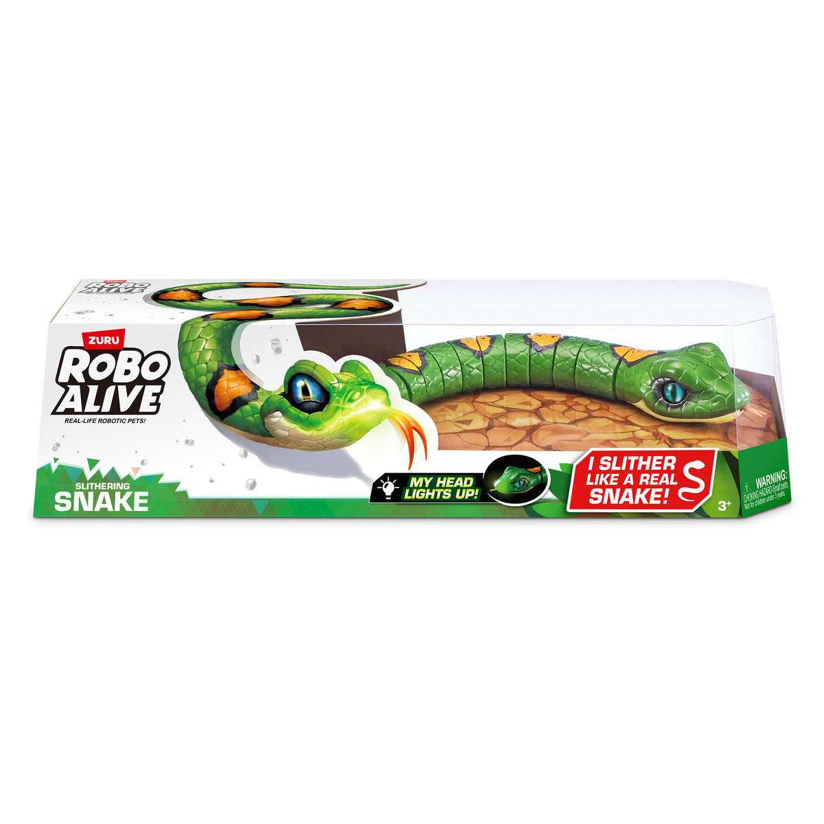 Zuru Robo Alive- Interaktywny Wąż zielony - ZURU | Sklep EMPIK.COM