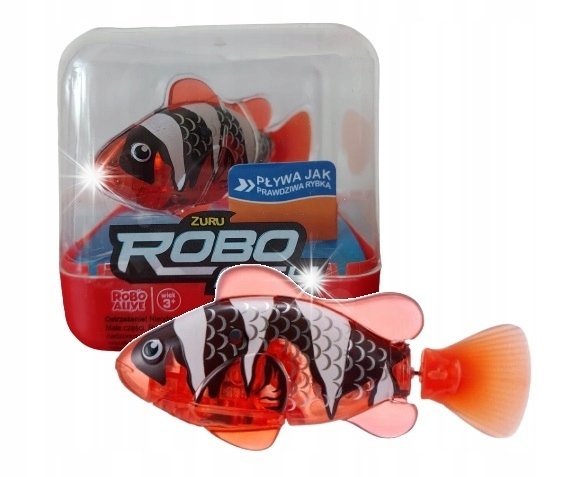 Zuru Robo Fish Pływająca Ryba Rybka Czerwona - inna (Inny) | Sklep ...