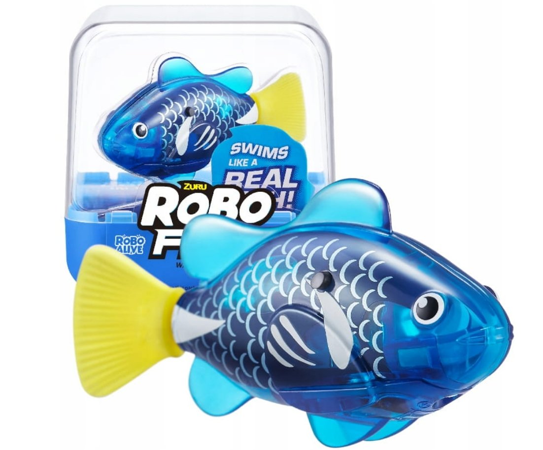 ZURU Robo Fish Rybka zmienia kolor GRANATOWA - ZURU | Sklep EMPIK.COM