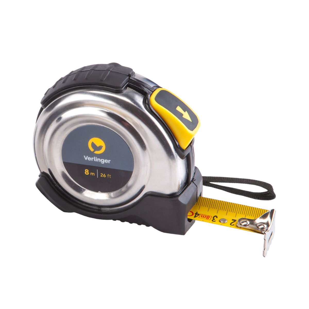 Zwijana miarka Verlinger 8 m z blokadą PRO - Verlinger | Sklep EMPIK.COM