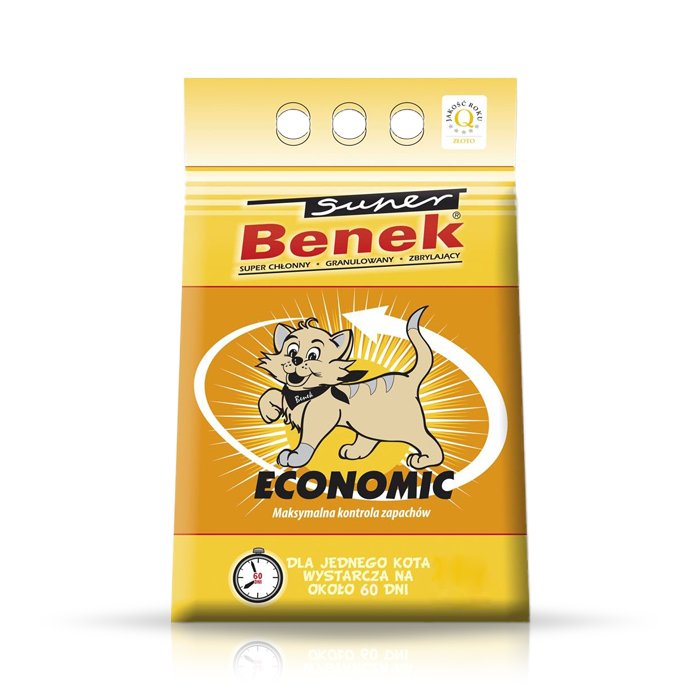 Żwirek Super BENEK Economic, 10 l - Benek | Sklep EMPIK.COM