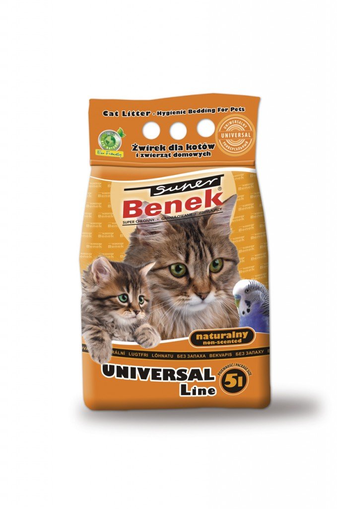 Żwirek SUPER BENEK Uniwersalny, 10 l - Benek | Sklep EMPIK.COM