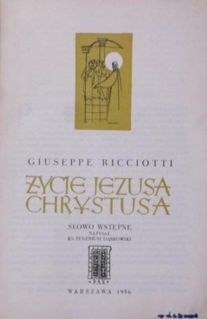 Życie Jezusa Chrystusa - Ricciotti Giuseppe | Książka w Empik