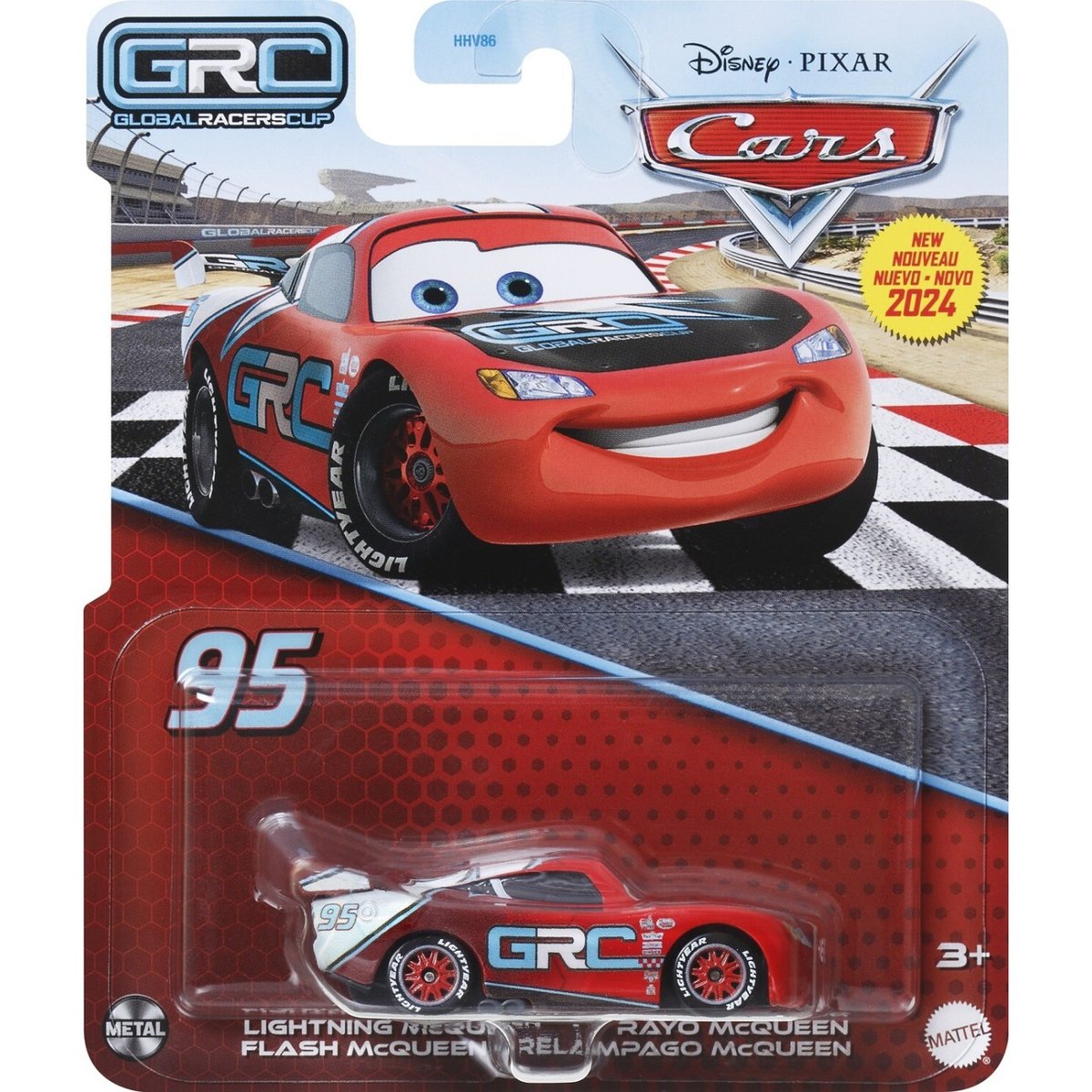 Zygzak McQueen GRC metalowe autko z bajki idealny prezent 3+ - Mattel | Sklep EMPIK.COM