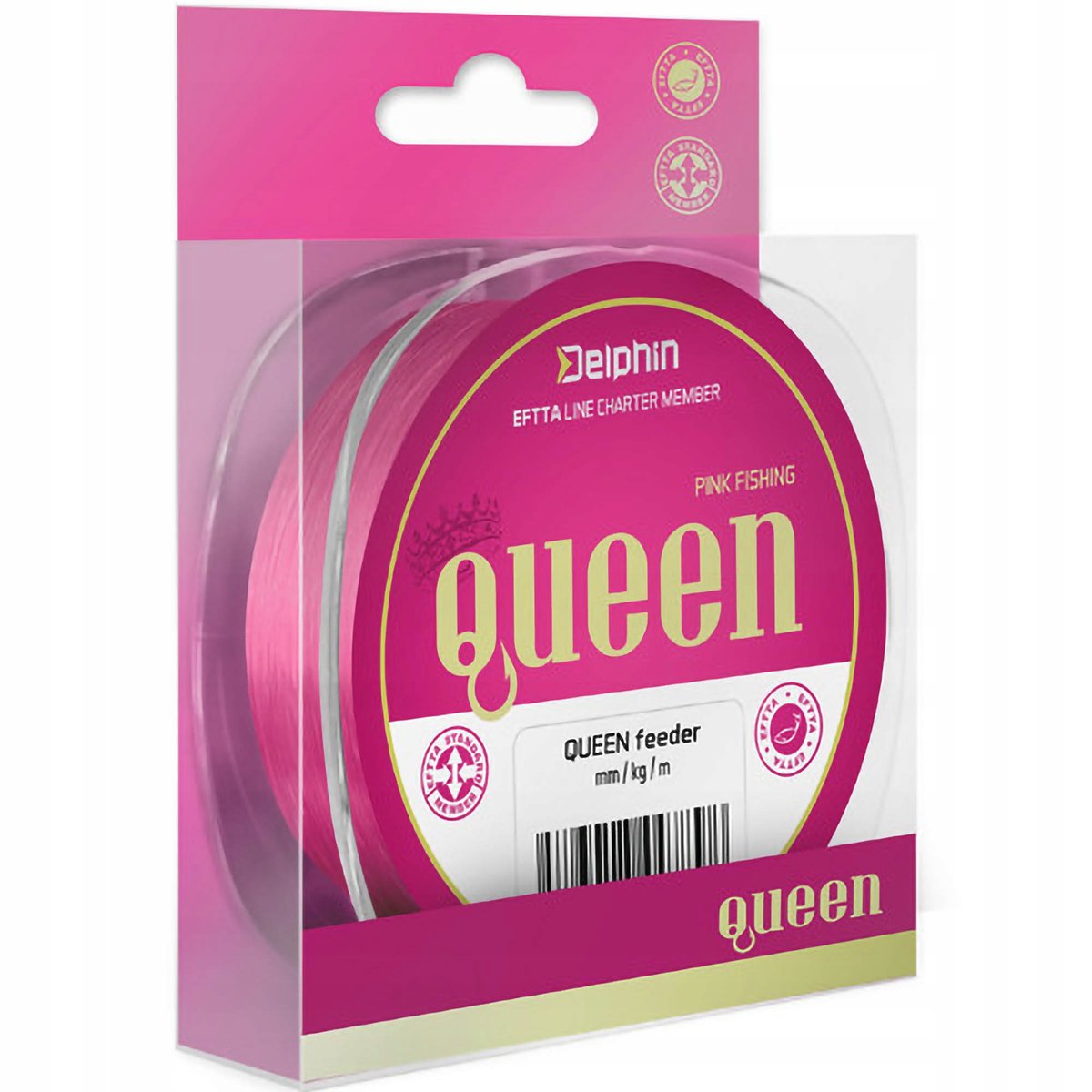 ŻYŁKA METHOD FEEDER DELPHIN QUEEN RÓŻOWA PINK 0,20 MM 3,4 KG 300 M ...