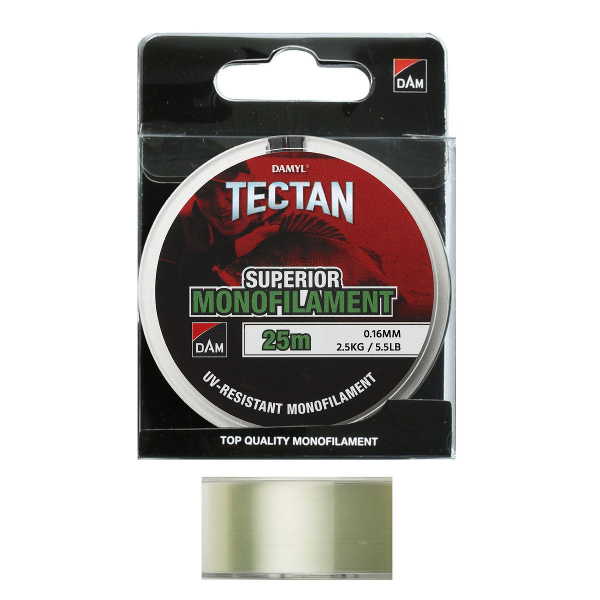 Żyłki Dam Damyl Tectan Superior Monofilament 25M 0,16 Mm - DAM | Sport ...