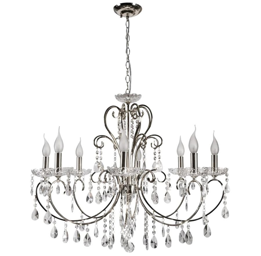 Żyrandol ośmioramienny w stylu glamour - K154-Ekson - Inna marka ...