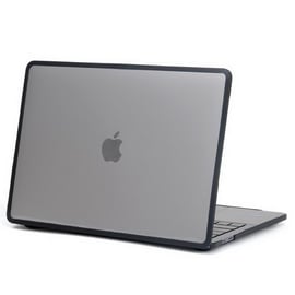 Hard Case TPU PC etui obudowa MacBook Pro 13 A1706 A1708 A1989 A2159 A2251 A2289 A2338 M1 2016 2020 Matte Clear Black Edge
