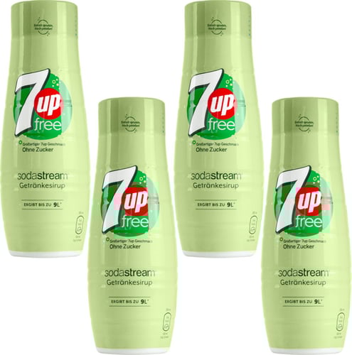 4x Syrop do SodaStream 7UP Free Zero Cukru - SodaStream | AGD Sklep ...