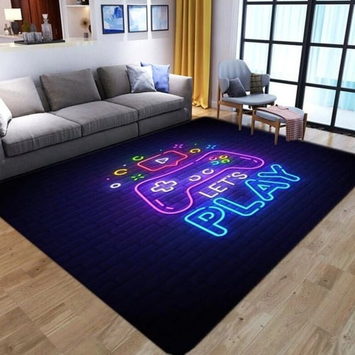 Dywan młodzieżowy z efektem 3D LET’S PLAY 120x160 - Inny producent ...