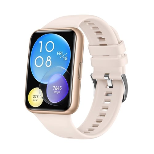 Fixed Silikonowy Pasek Do Huawei Watch Fit2 Różowy Fixed Sklep