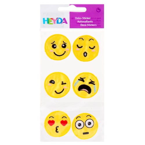 Heyda, Naszywki, Naklejki, Minki, Żółte, 6 Sztuk - Heyda | Sklep EMPIK.COM