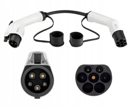 Kabel Do Ładowania Samochodu Typ 2 Do Typ 1 32A - Inna marka ...