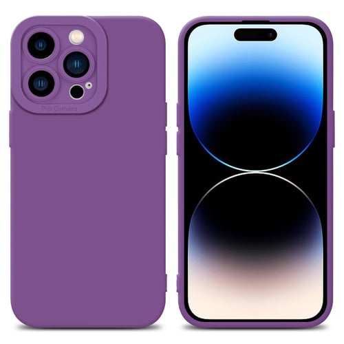 Pokrowiec Etui Do Apple iPhone 14 PRO MAX w FLUID MATOWY FIOLET TPU ...