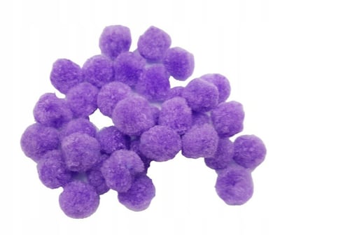 Pompony Pomponiki Kreatywne 2Cm 250Szt Fioletowe - Inny producent ...