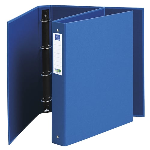 Segregator A4 3Cm Niebieski Clean Safe 4 Ringi Exacompta - EXACOMPTA ...
