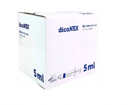 Zarys - Strzykawka 3-cz. dicoNEX LL 5ml a'100 | Sklep EMPIK.COM