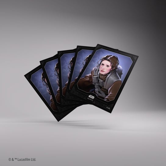 Gamegenic: Star Wars Unlimited Card Game - Premium Art Sleeves - Leia ...