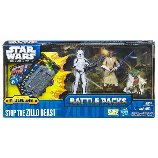 Star Wars the Clone Wars Battle Packs – Zestaw Stop the Zillo Beast ...