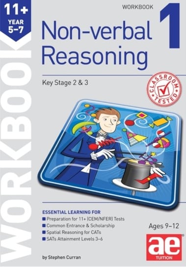 11+ Non-verbal Reasoning Year 5-7 Workbook 1 - Curran Stephen C. | Książka w Empik