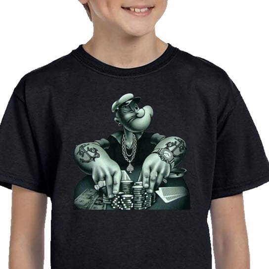 128 Koszulka Popeye Marynarz Gangsta 3248 Czarna - Inna marka | Sklep ...