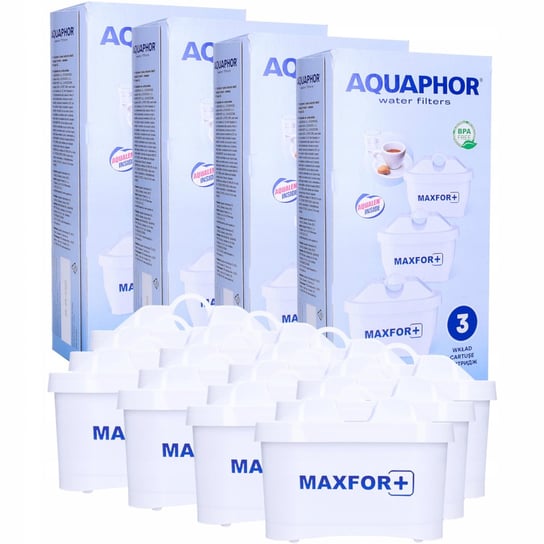 12X Aquaphor B25 Maxfor+ Plus Wkład Filtrujący Do Wody - AQUAPHOR ...