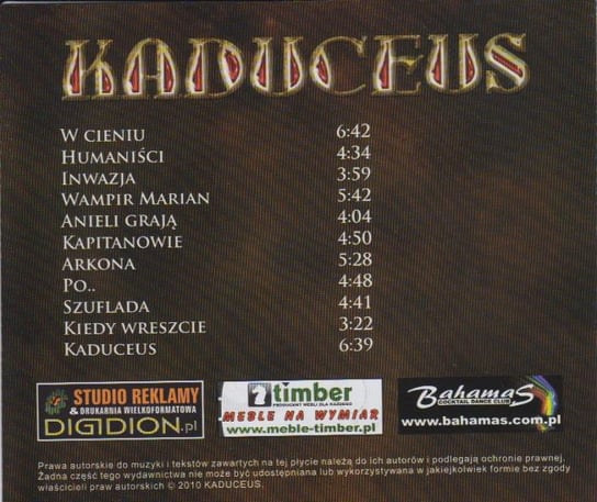 Kaduceus - Kaduceus | Muzyka Sklep EMPIK.COM